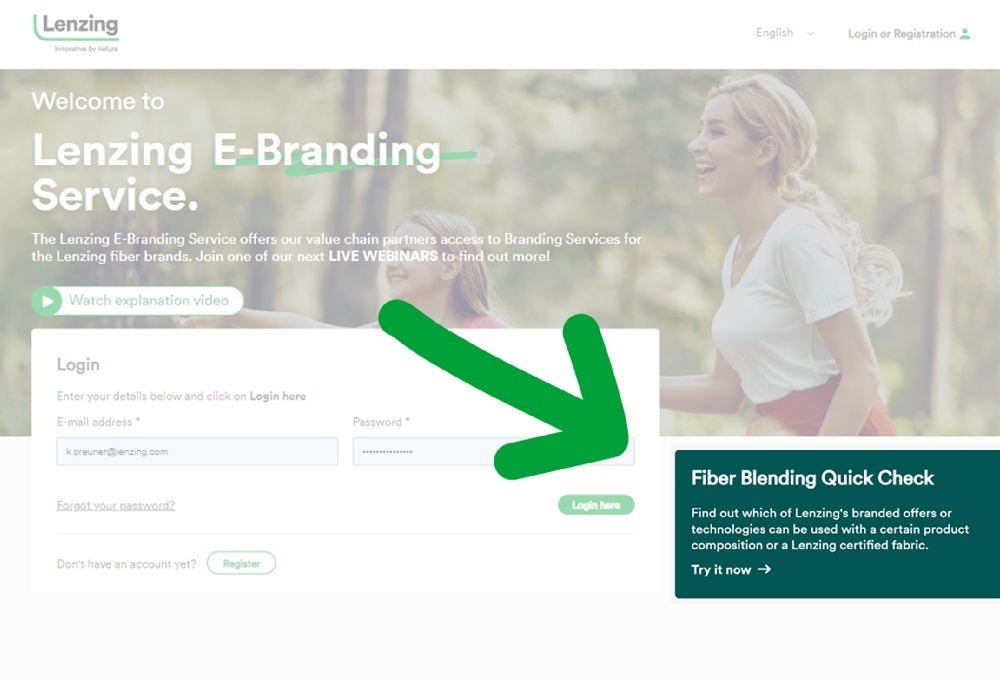 New Fiber Blending Quick Check Tool on Lenzing E-Branding Service Platform